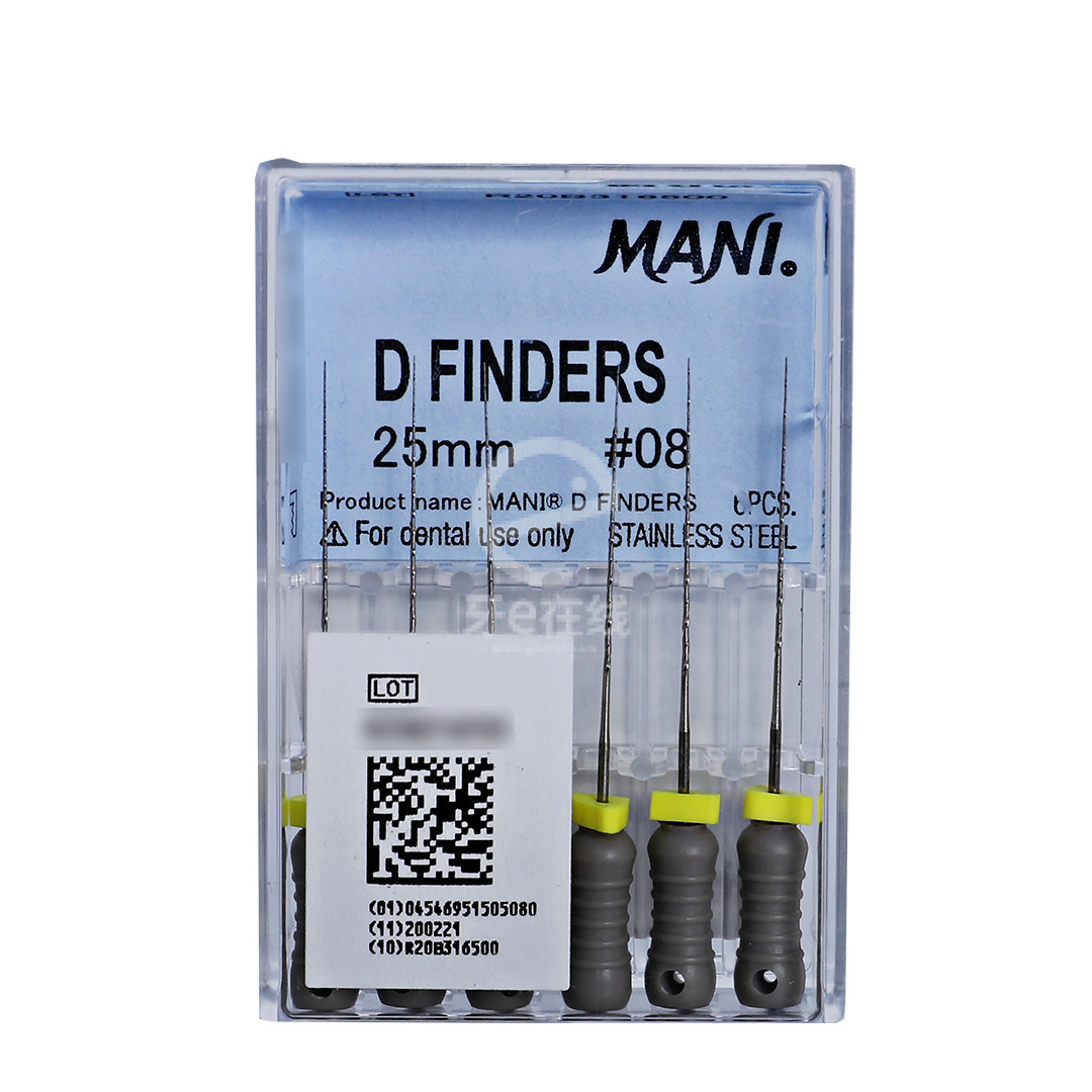 马尼/MANI D型根管疏通锉6*1【双11直播特惠 买1送1】、日本马尼/MANI、挫,手扩,矬,搓,括,21m-#8【2盒 ...