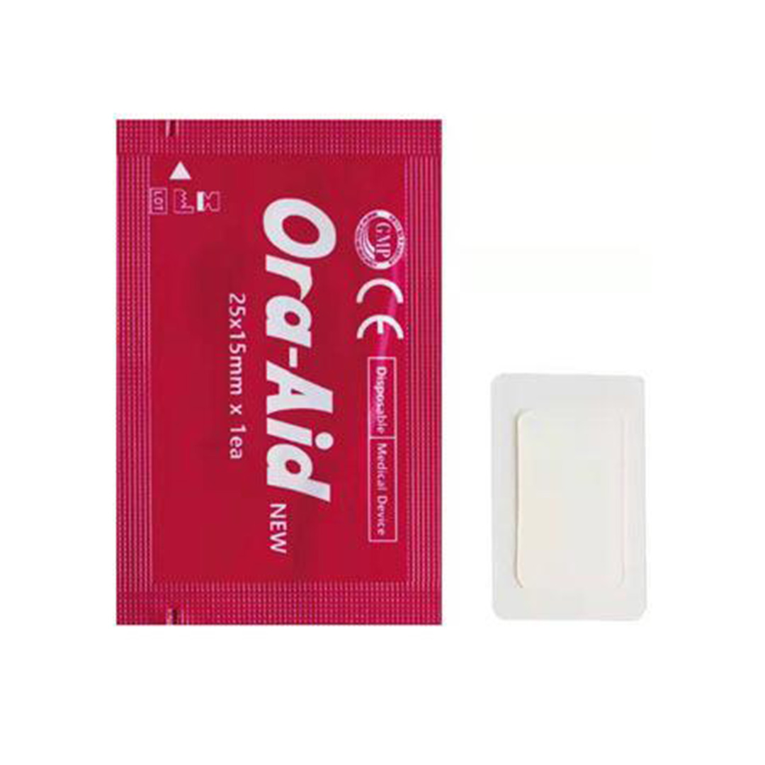 Ora-Aid 创口贴5*1、韩国Ora-Aid、25*15mm*5ea,6670001001-牙e在线 牙科综合性服务型电商平台